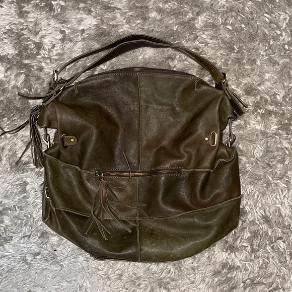 CUT ‘N PASTE | Bags | Cutn Paste Leather Hobo Bag | Poshmark